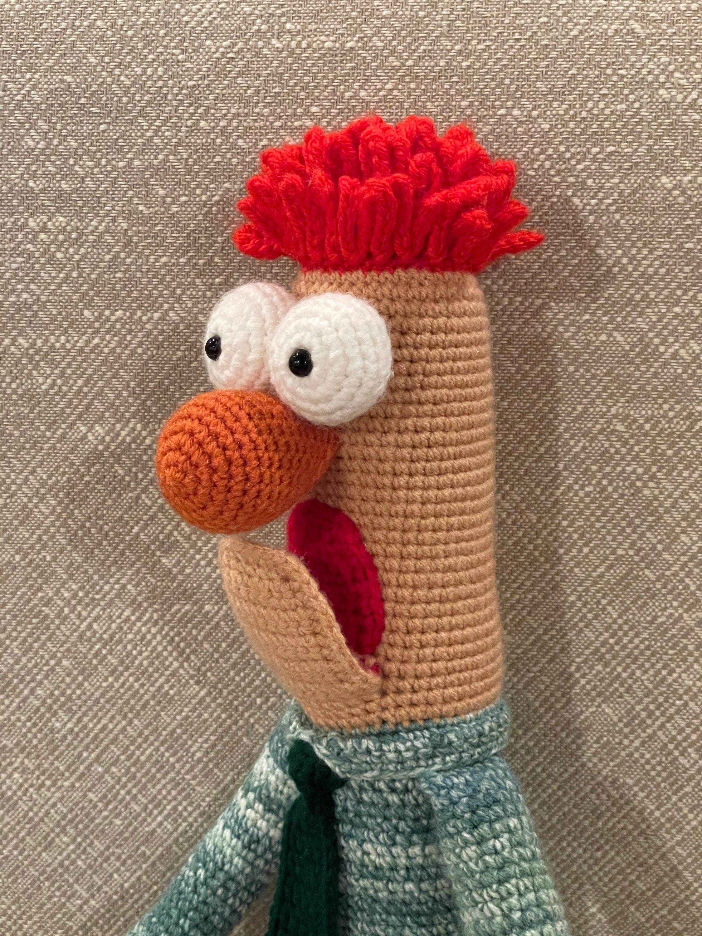 BEAKER from the Muppets PDF Pattern by Crochet-craftsman - Etsy