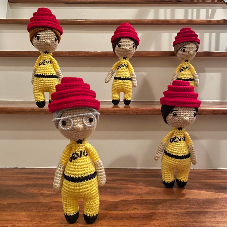 DEVO PDF Pattern by Crochet-craftsman amour Fou Crochet Inspired - Etsy