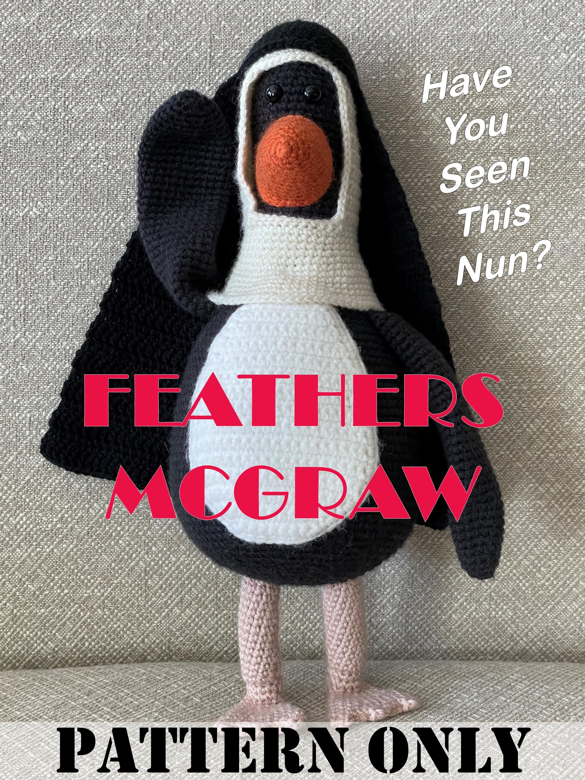 FEATHERS MCGRAW (from Wallace & Gromit) - PDF Pattern by Crochet ...
