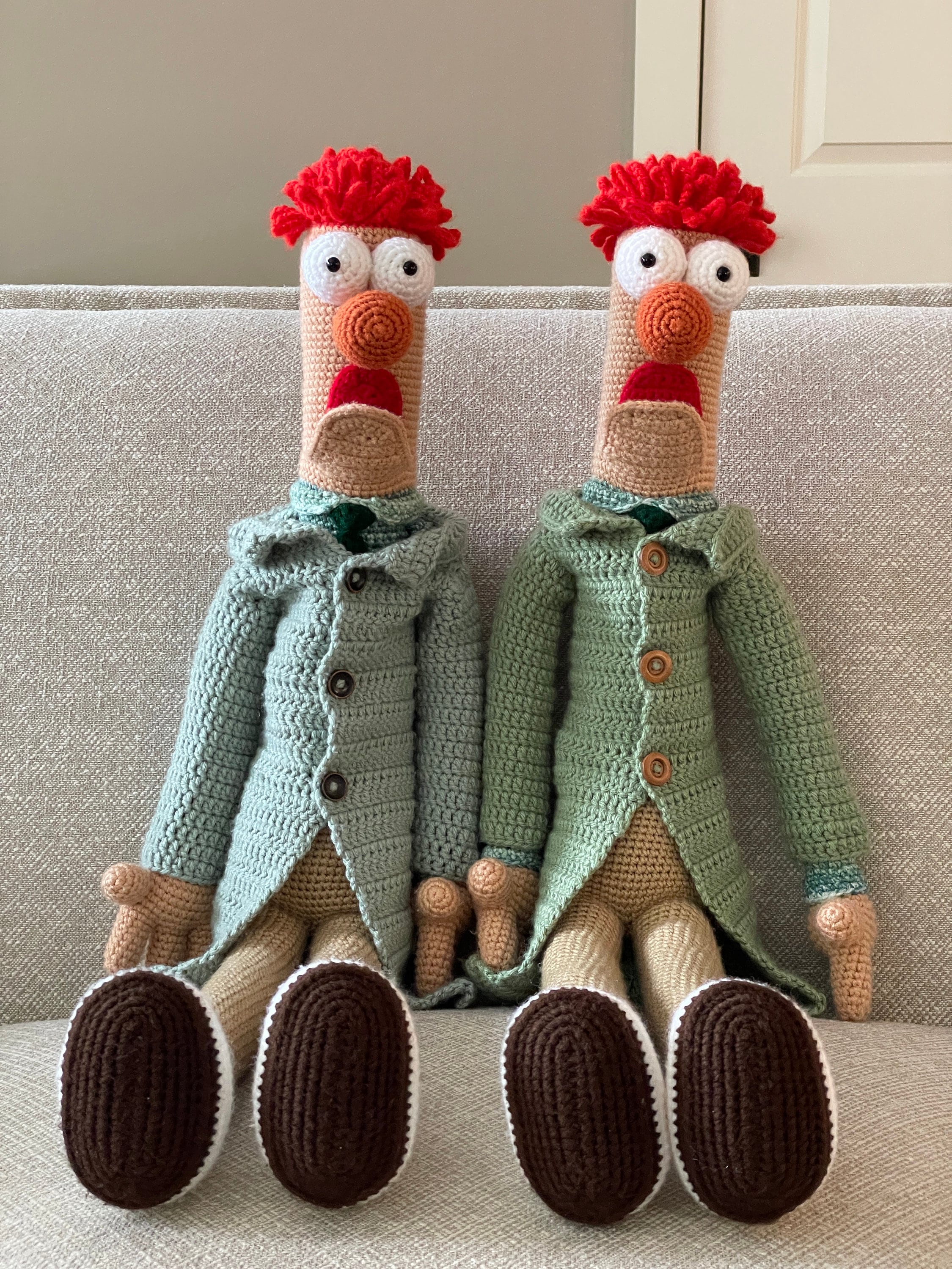 BEAKER from the Muppets PDF Pattern by Crochet-craftsman - Etsy