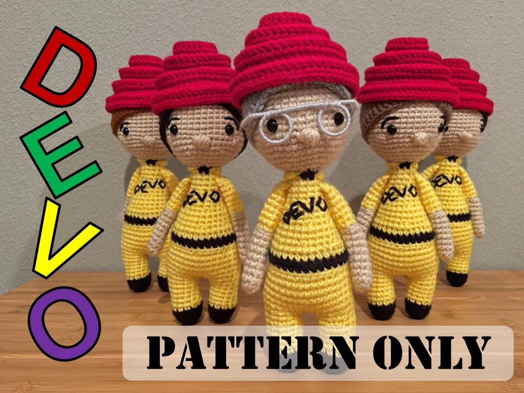 DEVO - PDF Pattern by Crochet-craftsman (amour Fou Crochet Inspired) - Etsy