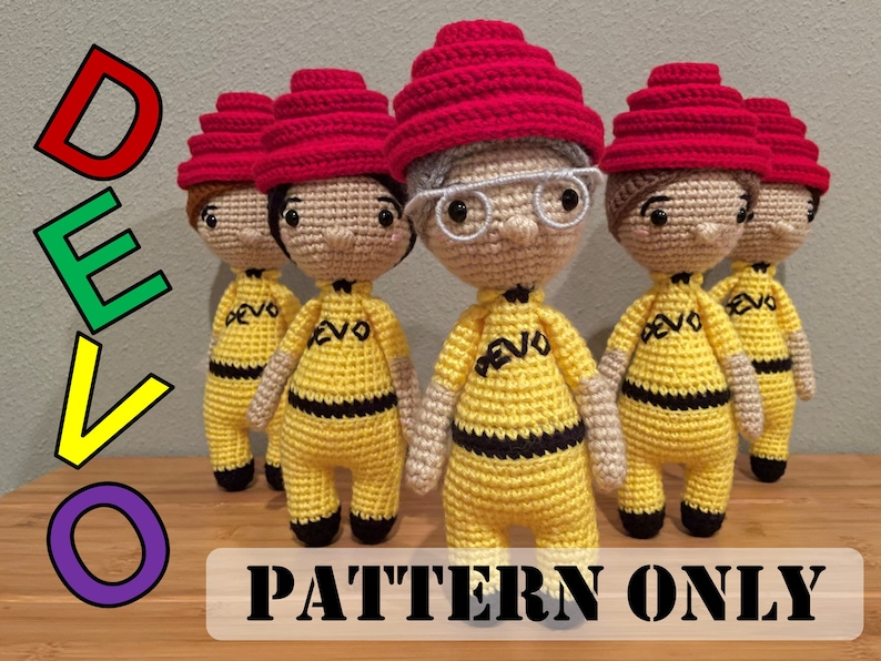DEVO - PDF Pattern by Crochet-craftsman (amour Fou Crochet Inspired) - Etsy