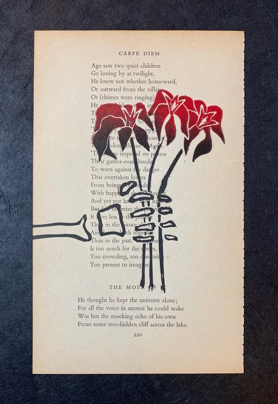 Carpe Diem Poem By Robert Frost