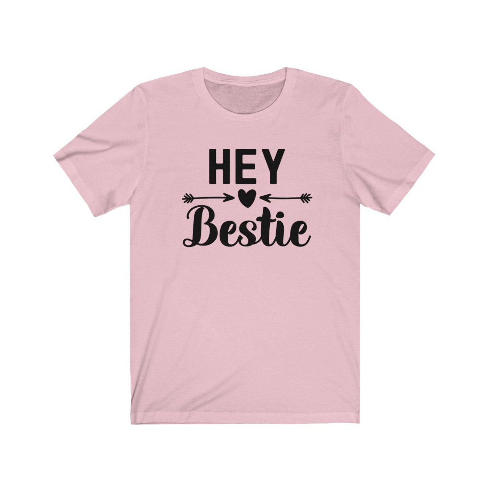 Hey Bestie Shirt / Cute Ladies Design / Trending Best Friend - Etsy