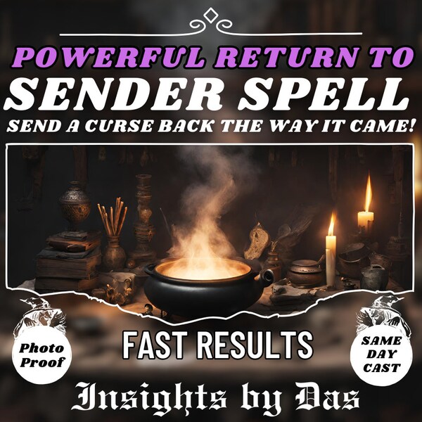 Reverse the Curse Spell - Etsy
