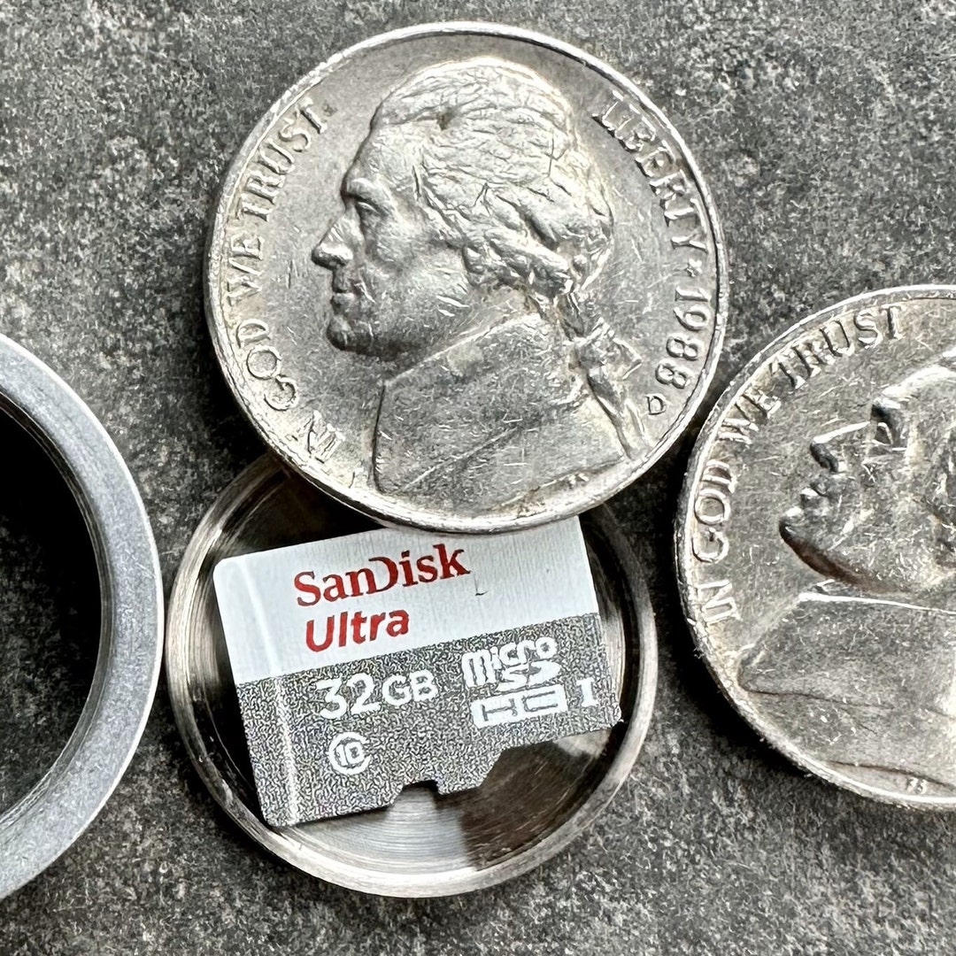 Spy Coin Secret Agent Coin 5 Cent Nickel Hidden Secret Compartment ...