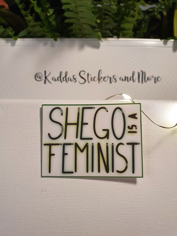 Sticker Shego is a Feminist - Etsy