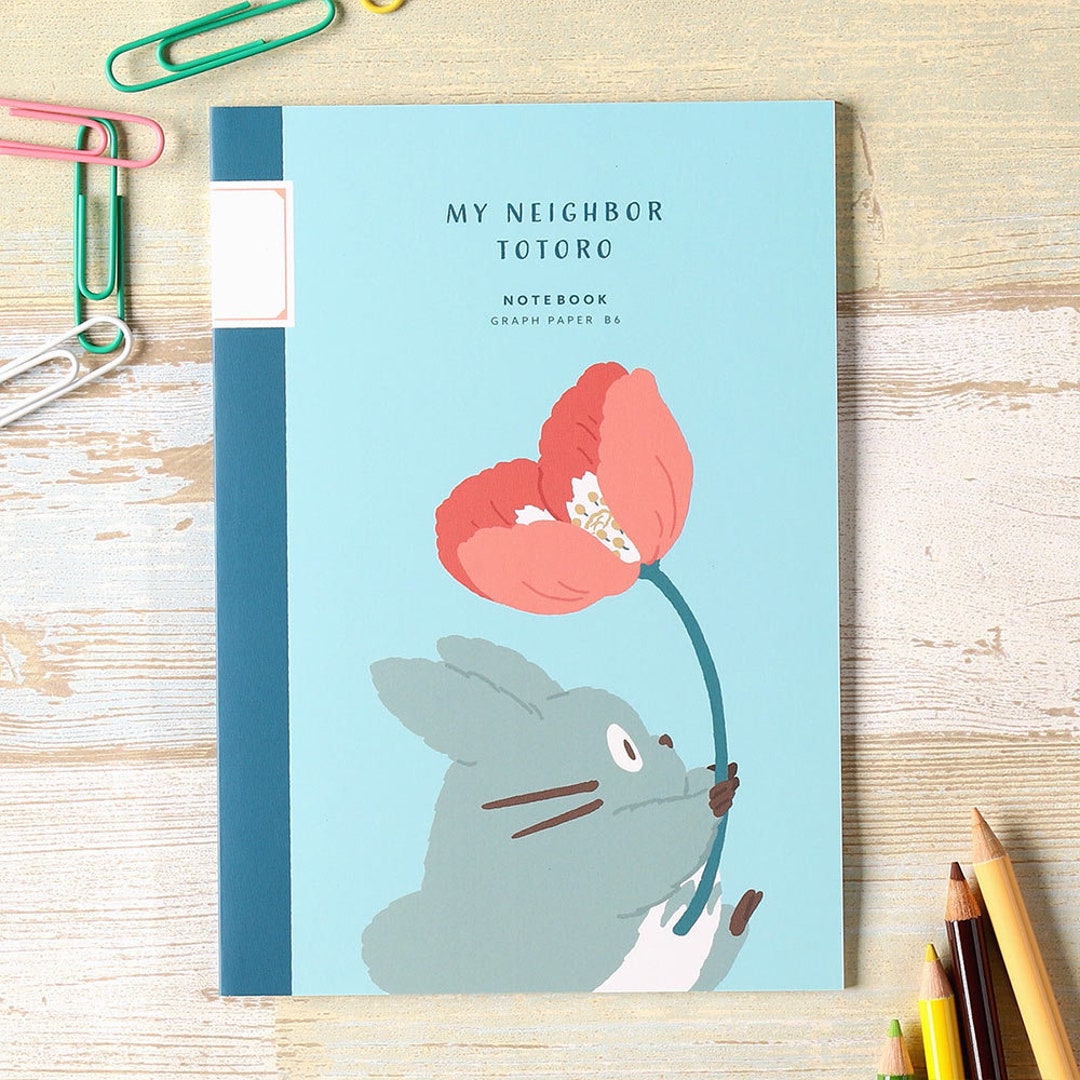 Studio Ghibli Official Goods My Neighbor TOTORO Notebook B6, 48pages ...