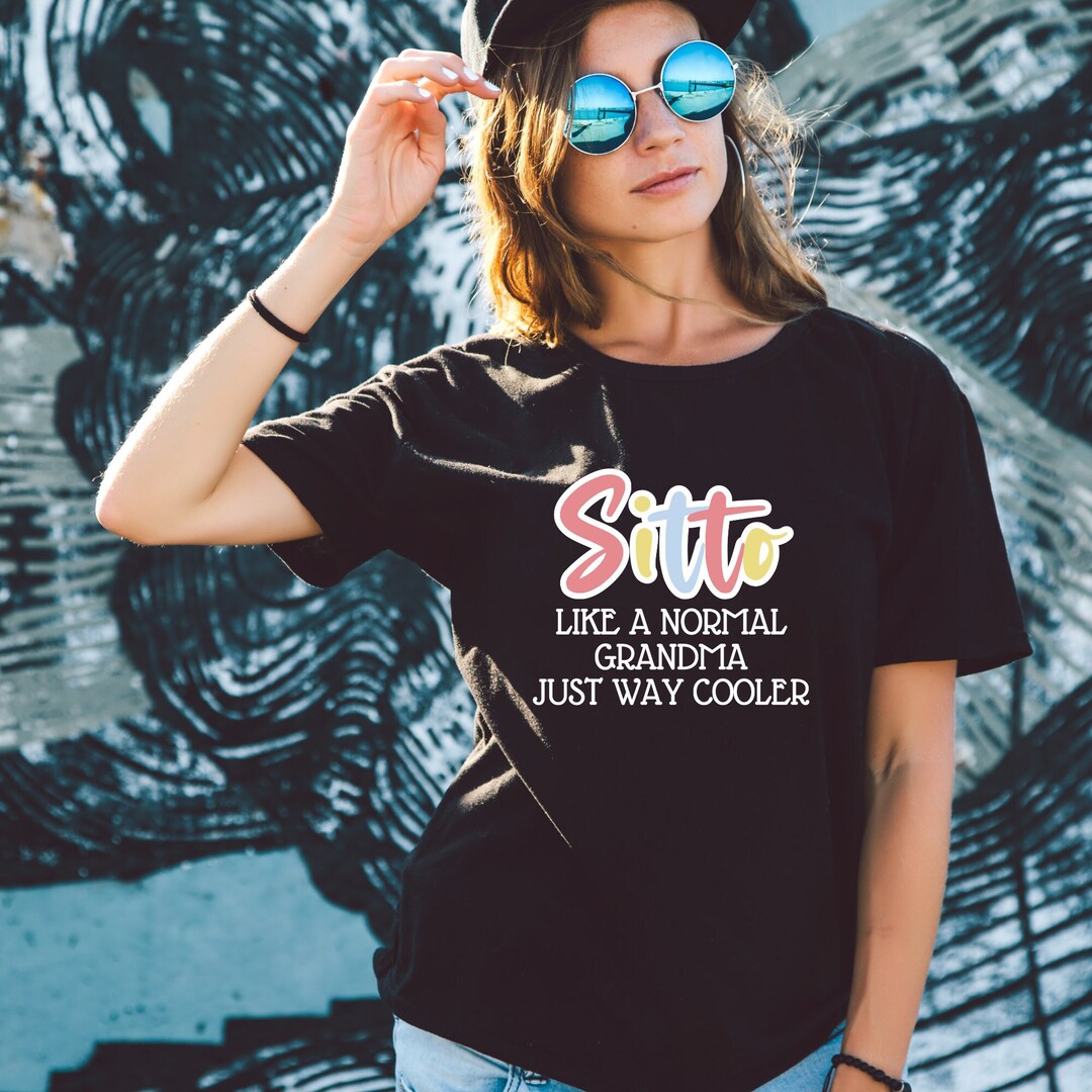 Sitto Grandma Gifts, Sitto Gifts for Grandma, Sitto Tshirt, Sitto Shirt ...
