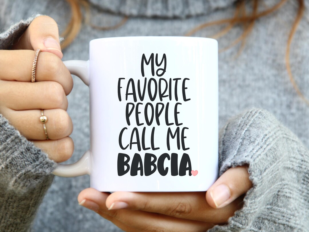 Babcia Mug, Babcia Gift, Grandma Gifts, New Babcia Gift Idea, Babcia ...