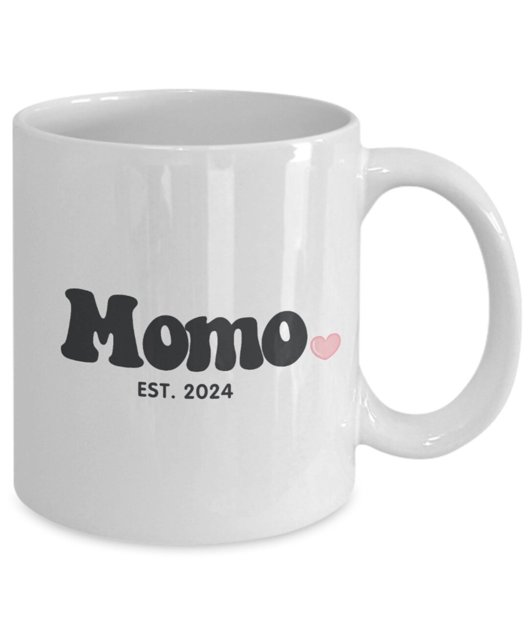 Momo Est 2024 Mug, New Momo Gift, New Grandma Gift, Momo Mug, Grandma ...