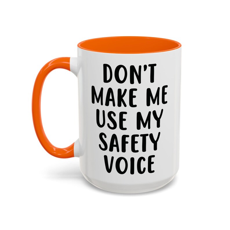 Safety Officer Mug, Safety Manager Gift, Fun Safety Gifts, Safety Voice ...
