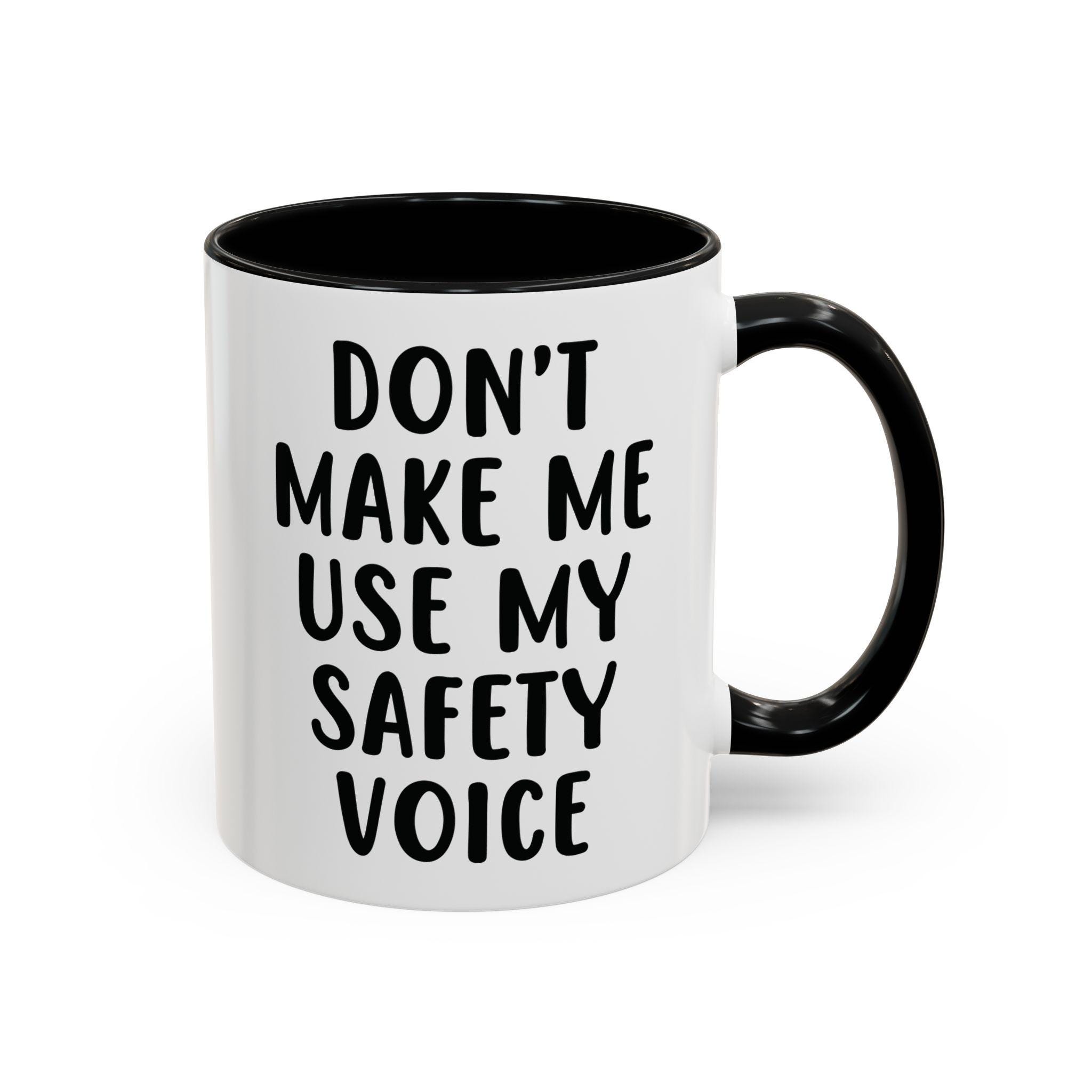 Safety Officer Mug, Safety Manager Gift, Fun Safety Gifts, Safety Voice ...