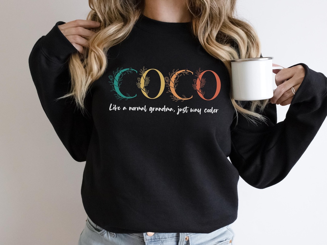 Coco Sweatshirt, Gift for Coco, Coco Gift, Mothers Day Gift for Coco ...
