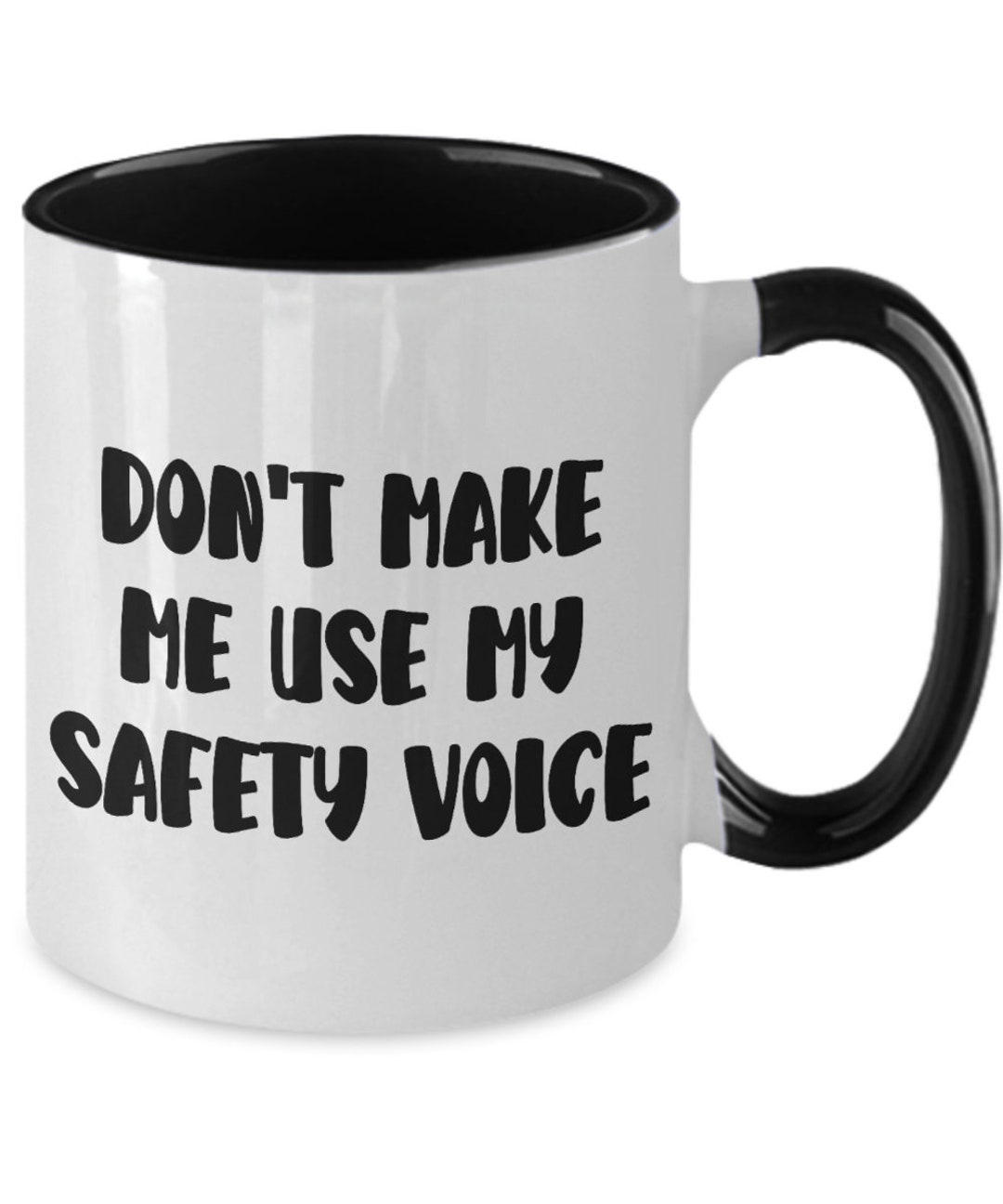 Safety Officer Mug, Safety Manager Gift, Fun Safety Gifts, Safety Voice ...