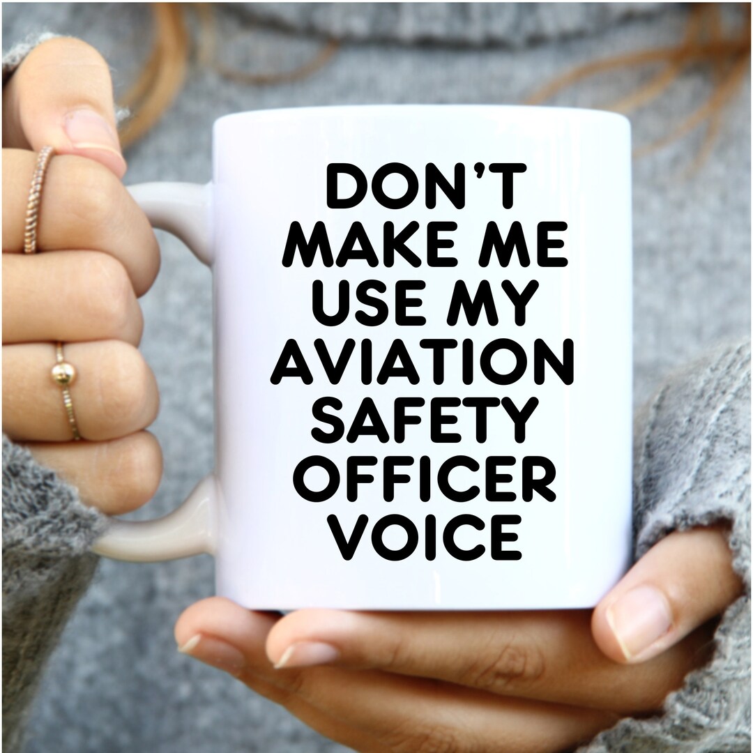 Aviation Safety Officer Mug, Aviation Safety Professional Gift, Air ...