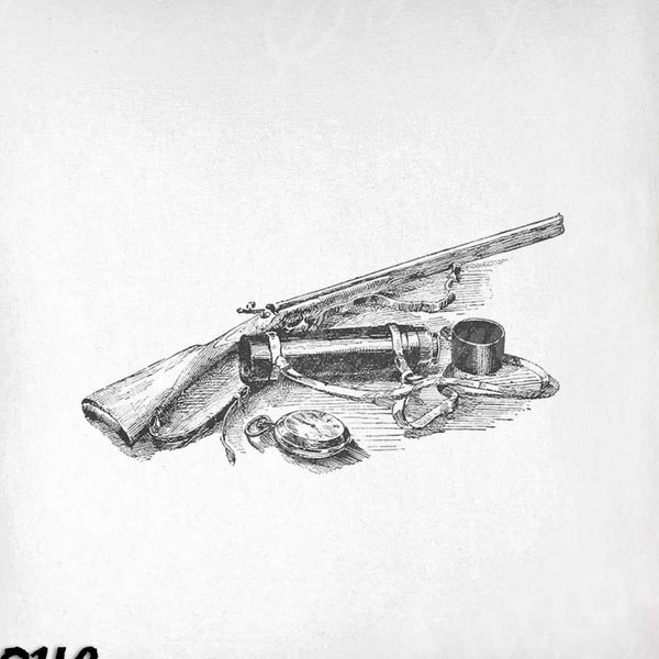 Hunting Rifle - Etsy