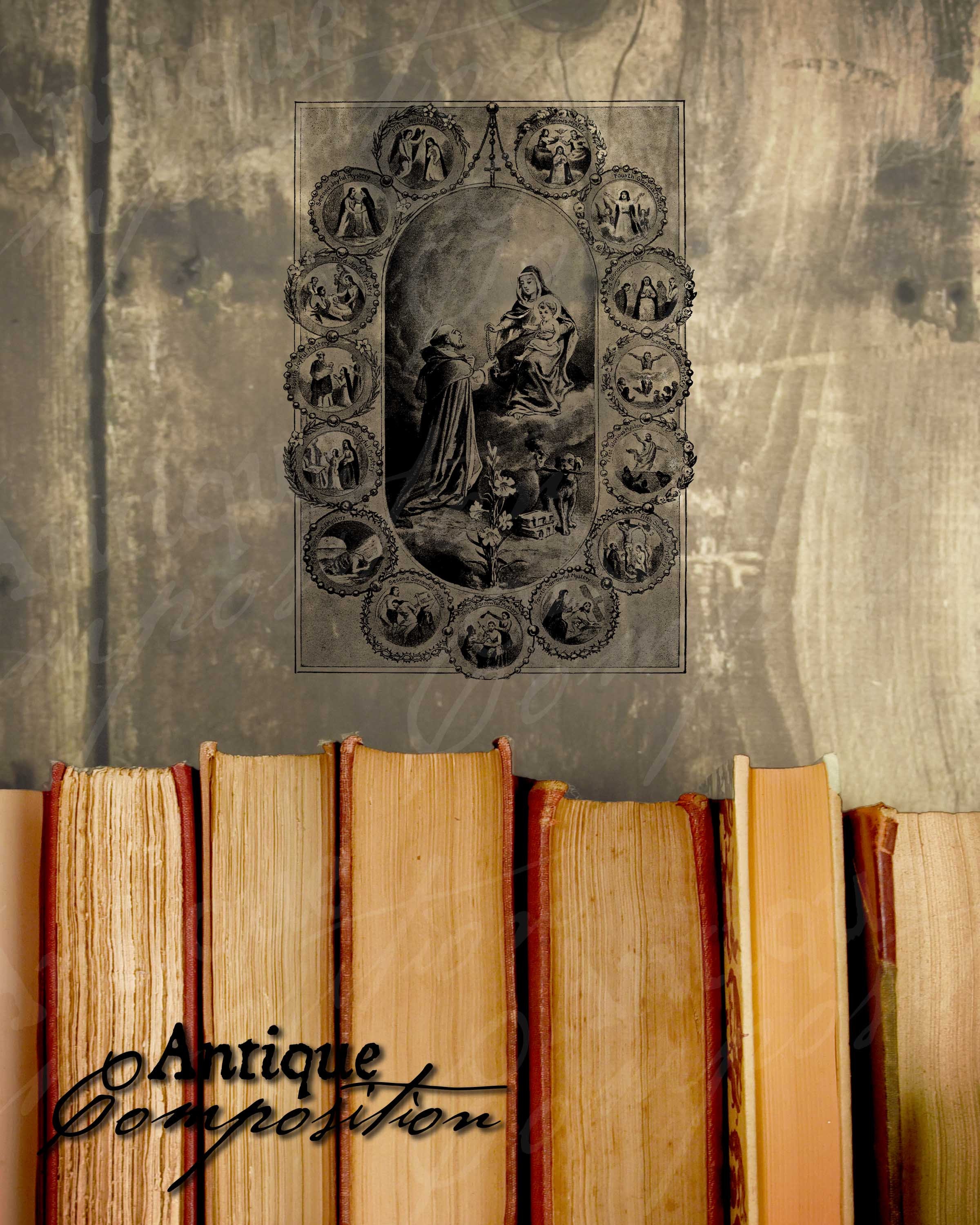 Catholic Clip Art Vintage Religious Printable Stations of the Cross ...