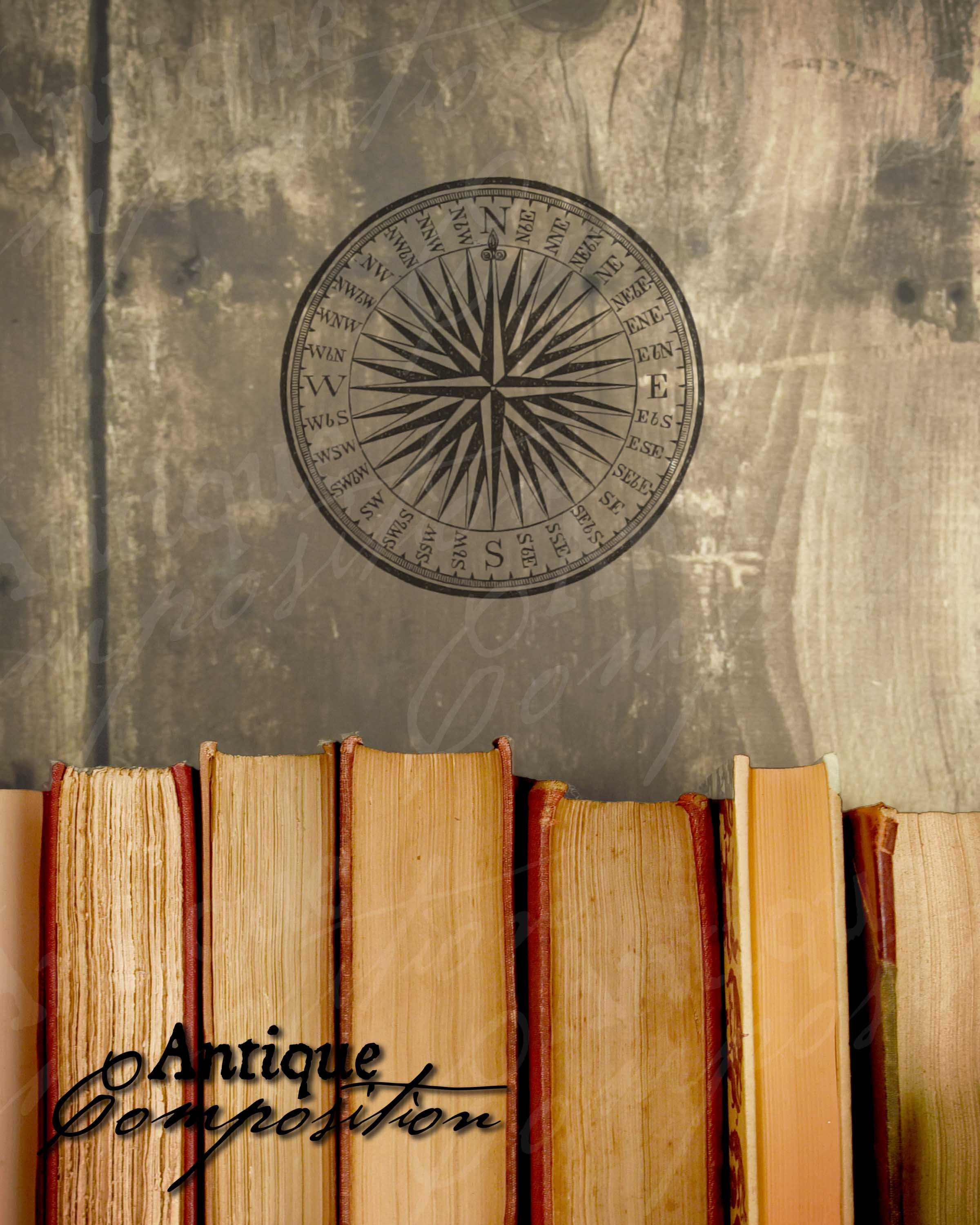 Vintage Compass Clip Art Compass Printable Navigation - Etsy