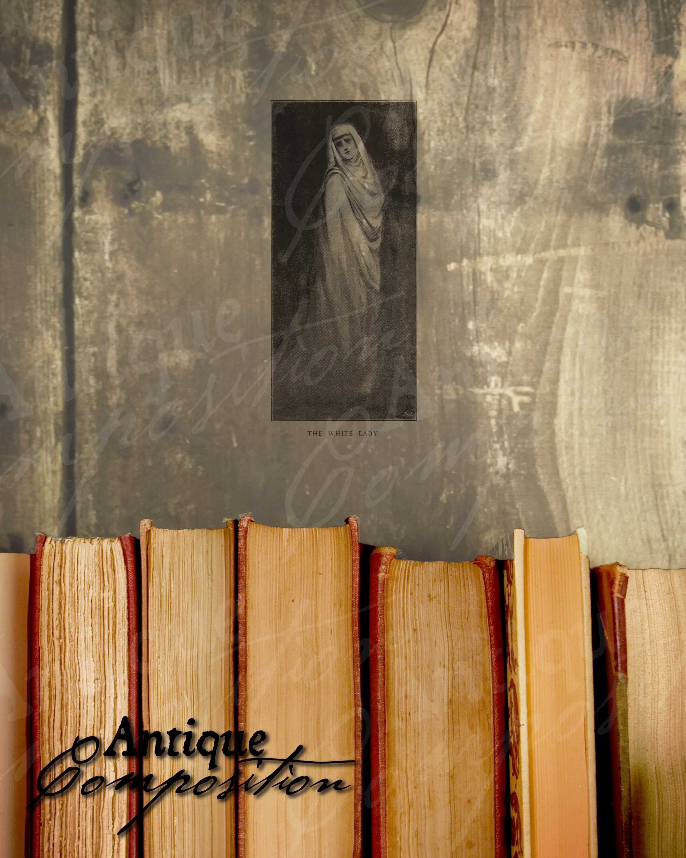 Ghost Clip Art Vintage Ghost Printable Spooky Sublimation - Etsy