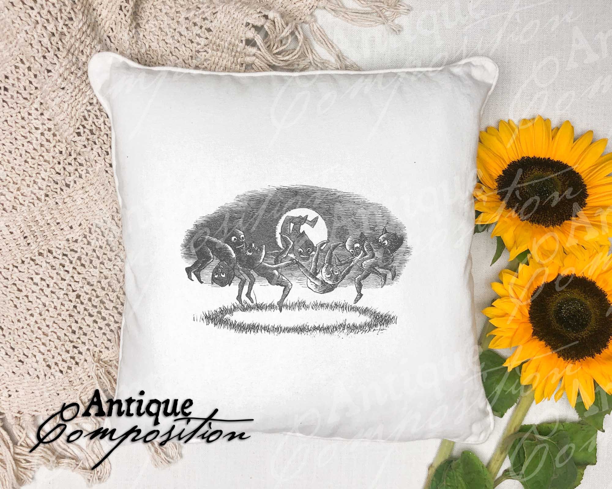 Vintage Sprites Clip Art Night Sprites Printable Mythical Creatures ...