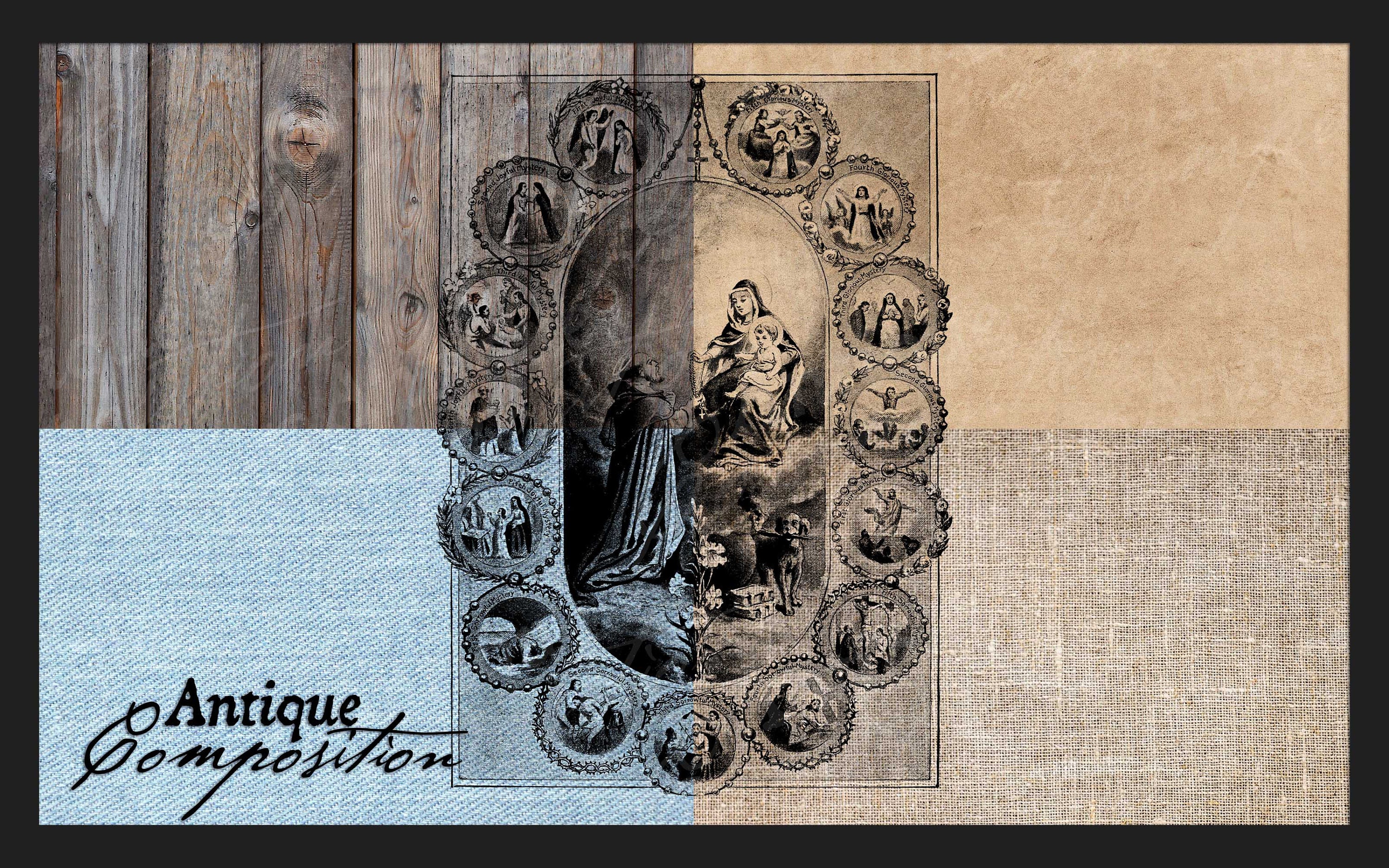 Catholic Clip Art Vintage Religious Printable Stations of the Cross ...