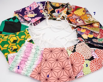 Kimono Face Mask - Etsy