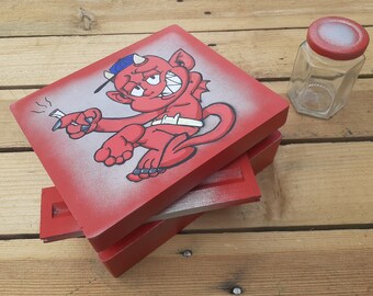 Red Devil Box - Etsy