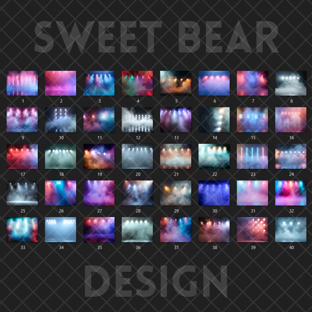 80 Color Light & Fog Sport Backdrops , Baseball Background , Baseball ...