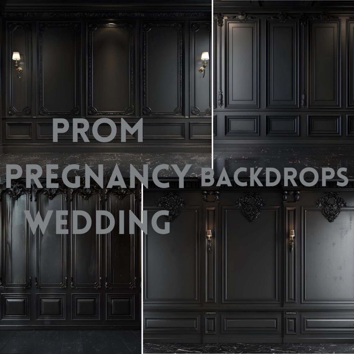 Black Room Backdrops , Prom Backdrops , Wedding Backdrops , Pregnancy ...