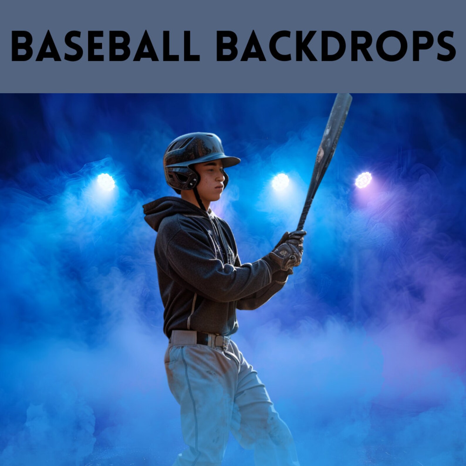 80 Softball Backdrops , Blue Light Fog Softball Backgrounds , Baseball ...