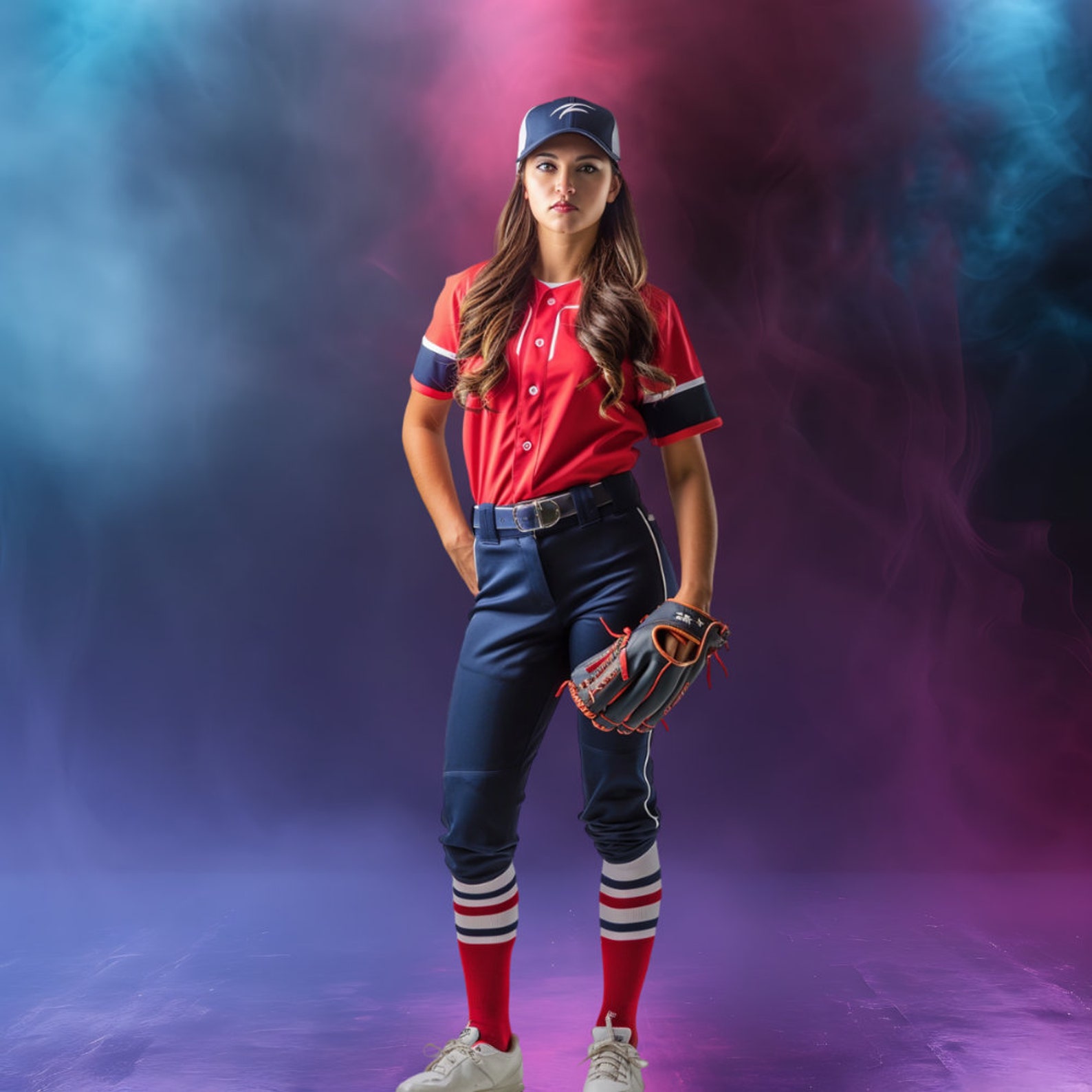 80 Color Light & Fog Sport Backdrops , Baseball Background , Baseball ...