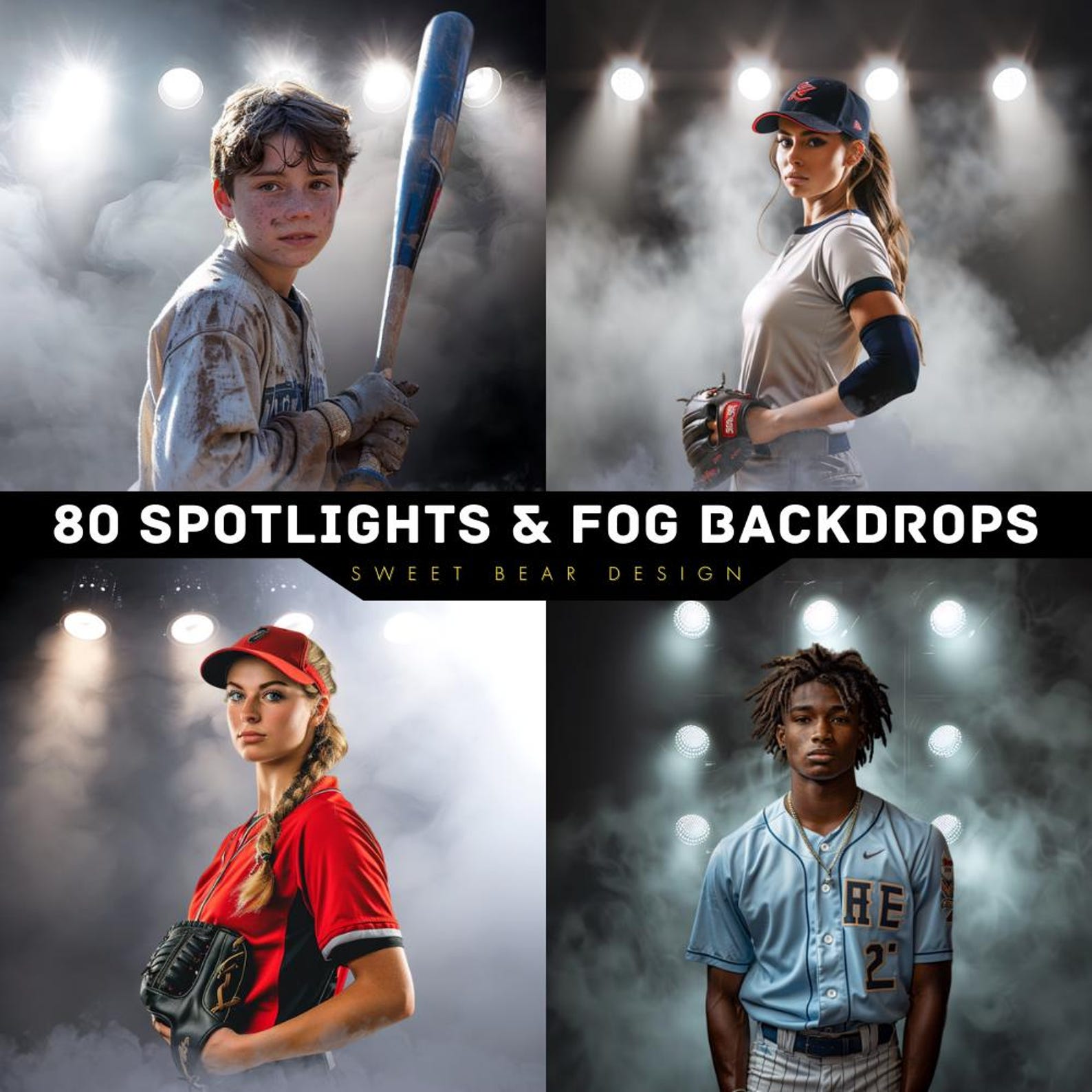 80 Spotlights & Fog Baseball Backdrops , Baseball Background ,baseball ...