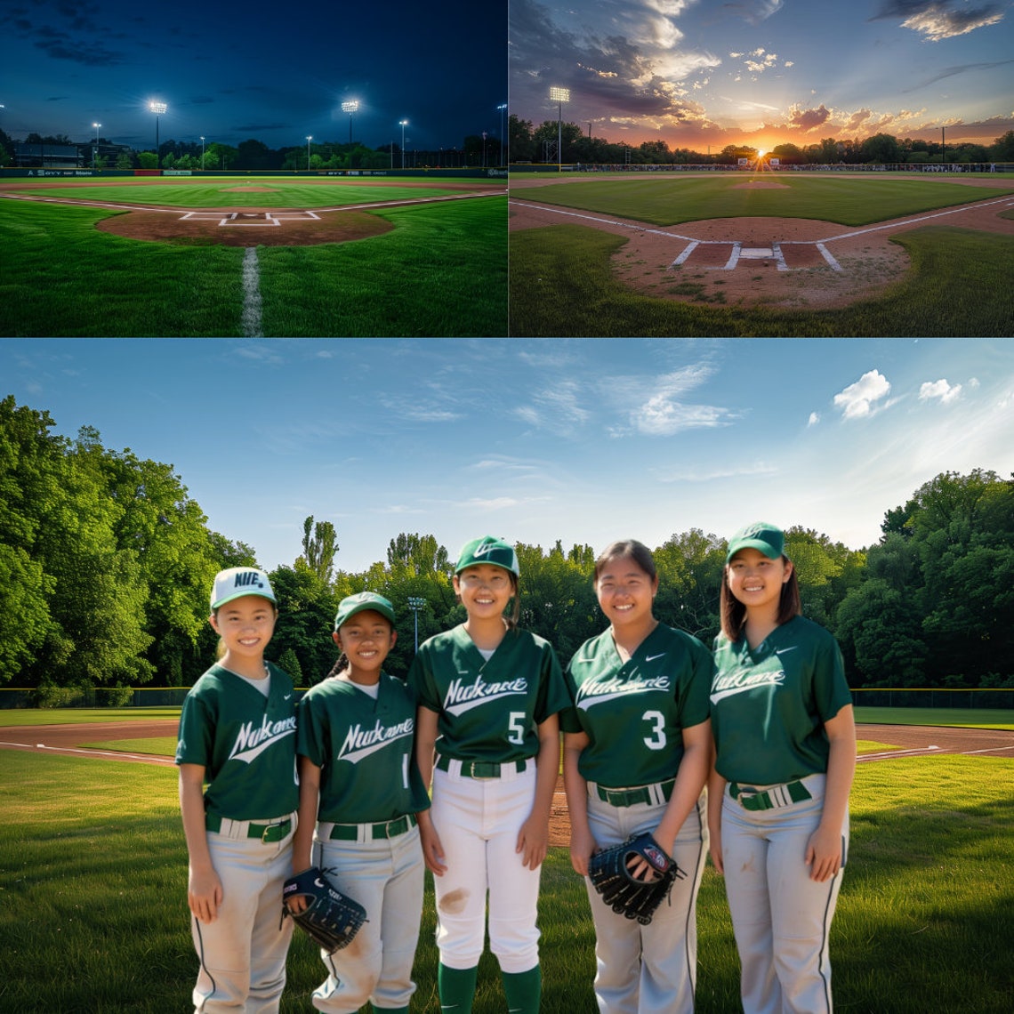 26 Baseball Field Backgrounds for School Teams , Softball Field ...
