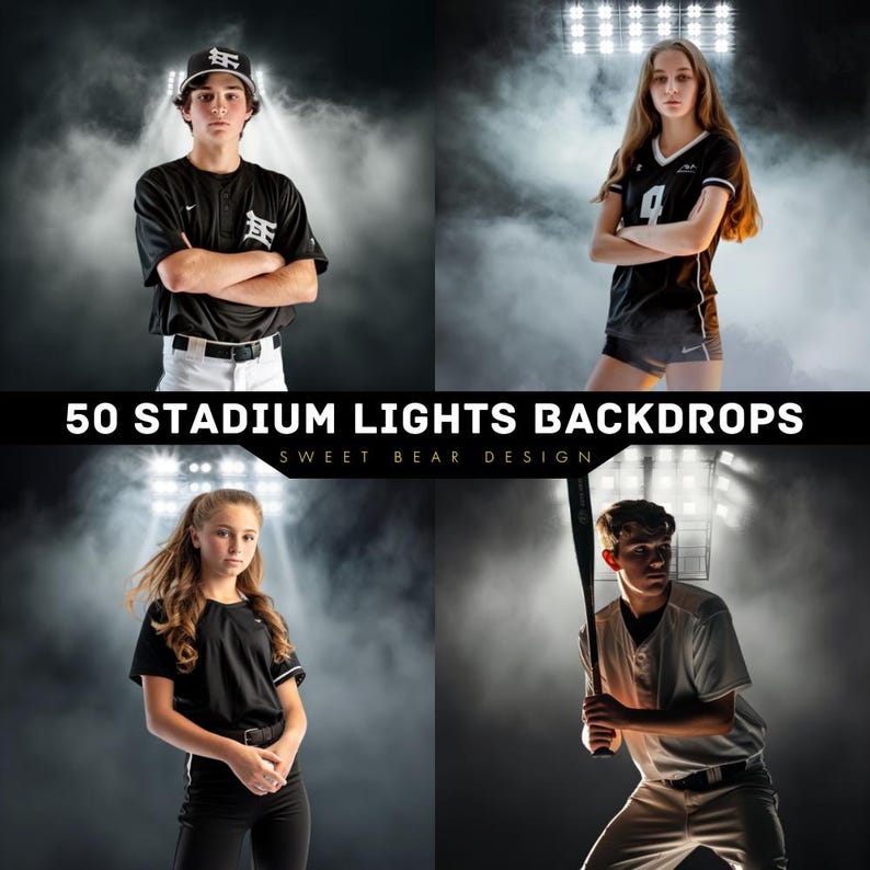 50 Stadium Light Backdrops , Softball Background , Baseball Background ...