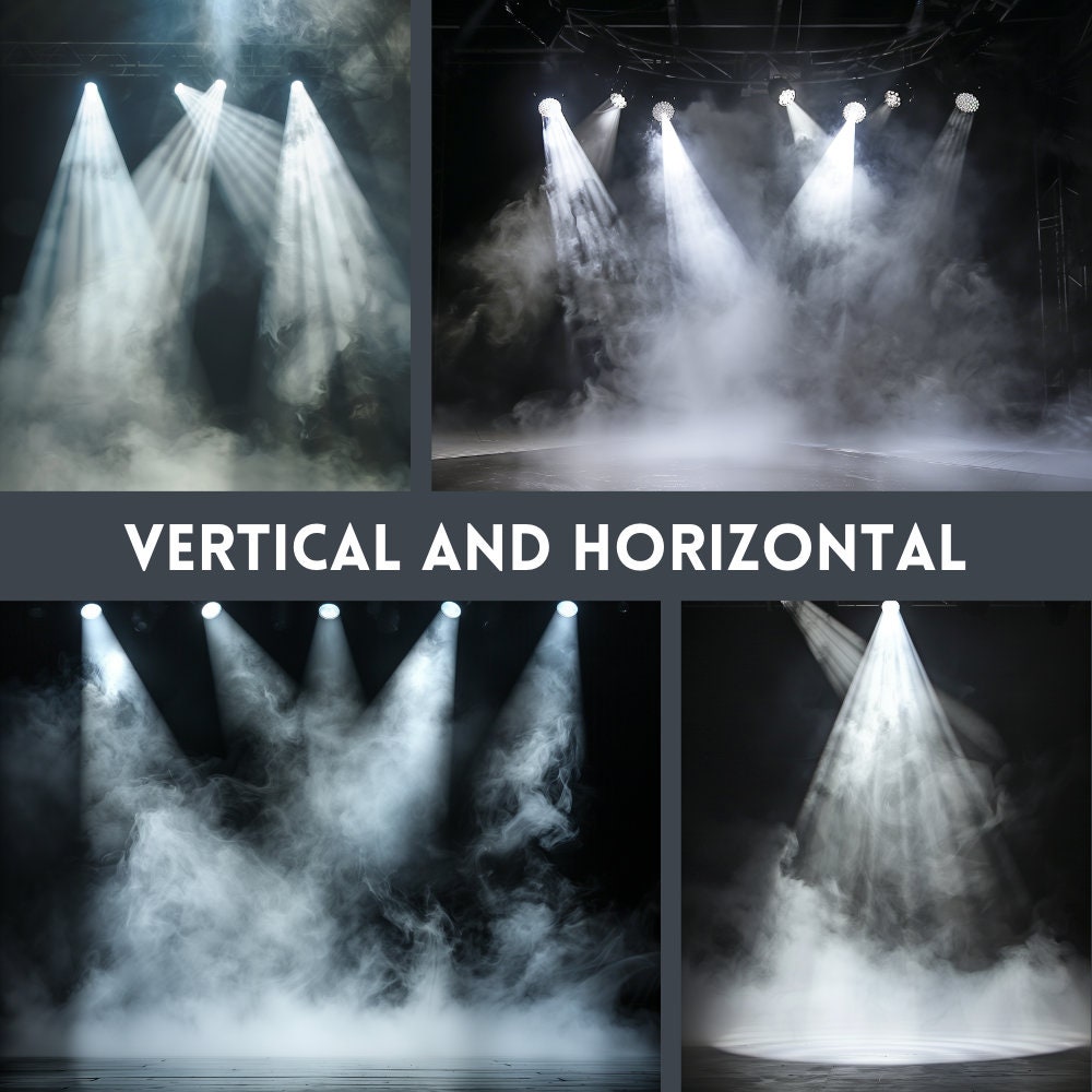 100 Stage Light & Fog Backdrops , Stage, Foggy Background, Smoke ...