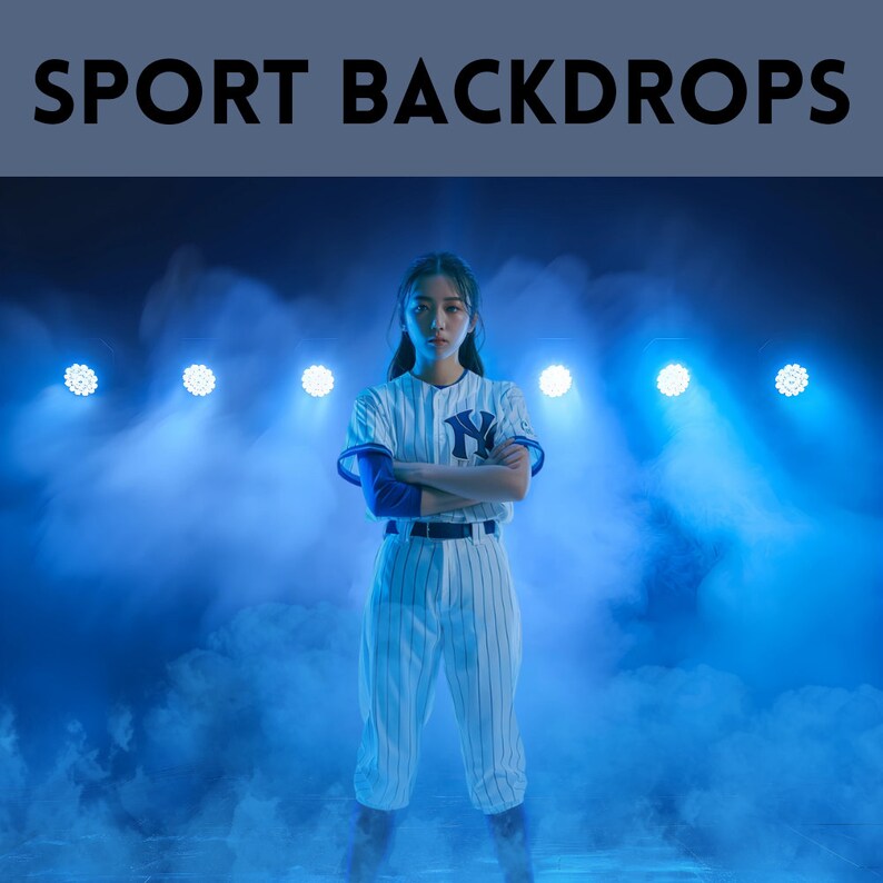 80 Softball Backdrops , Blue Light Fog Softball Backgrounds , Baseball ...