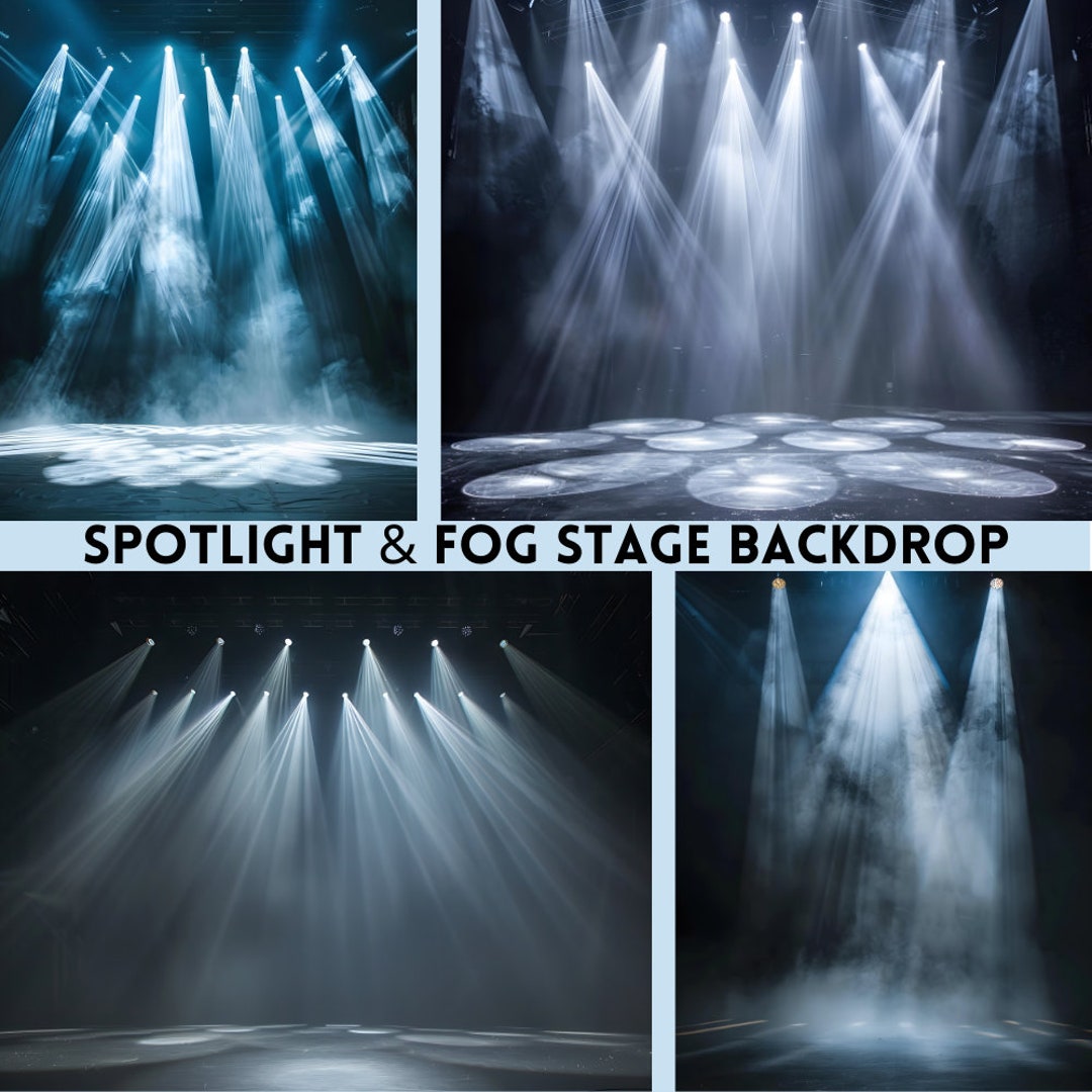80 Stage Backdrops , Stage Backgrounds , Spotlight Fog Backdrops ...