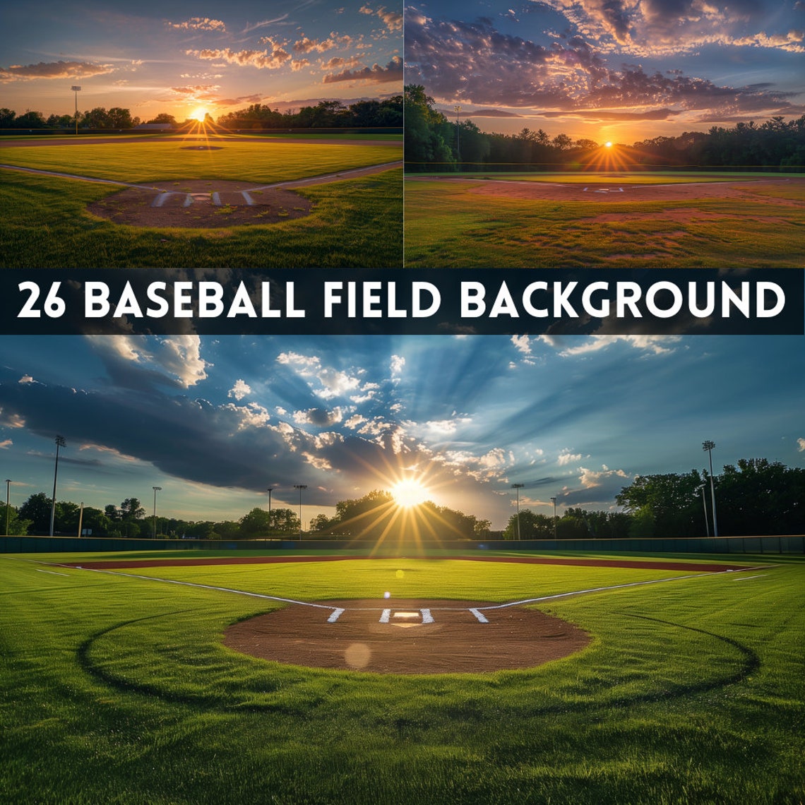26 Baseball Field Backgrounds for School Teams , Softball Field ...