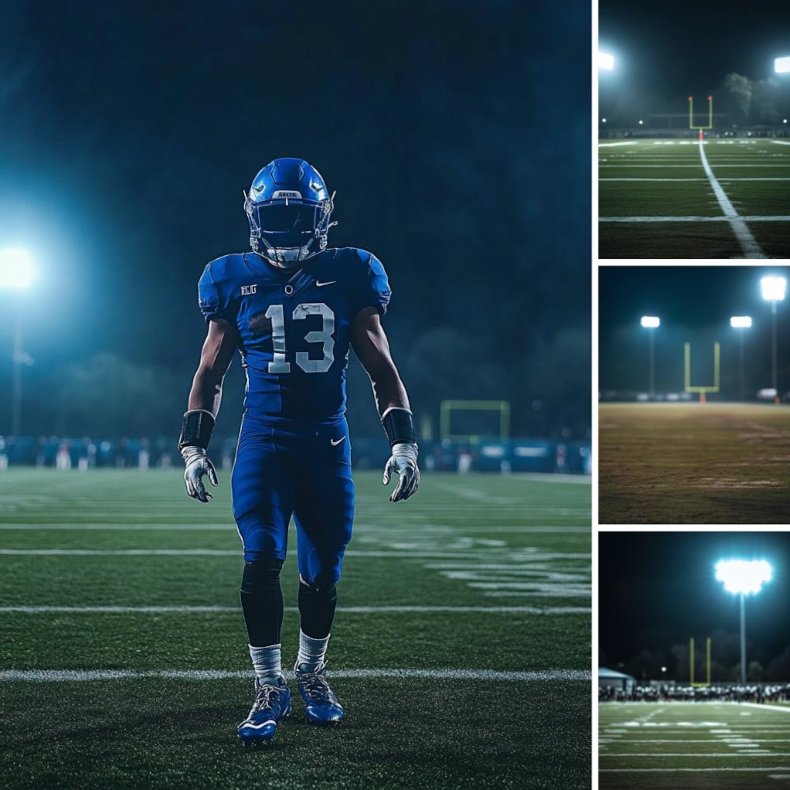 24 Football Night Backgrounds, Football Backdrops, Football Poster ...