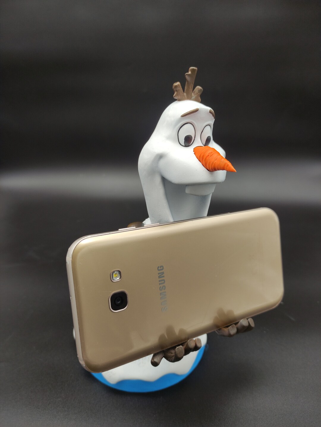 Olaf, Frozen, Disney, Snowman, Action Figure, Smartphone Phone Holder ...