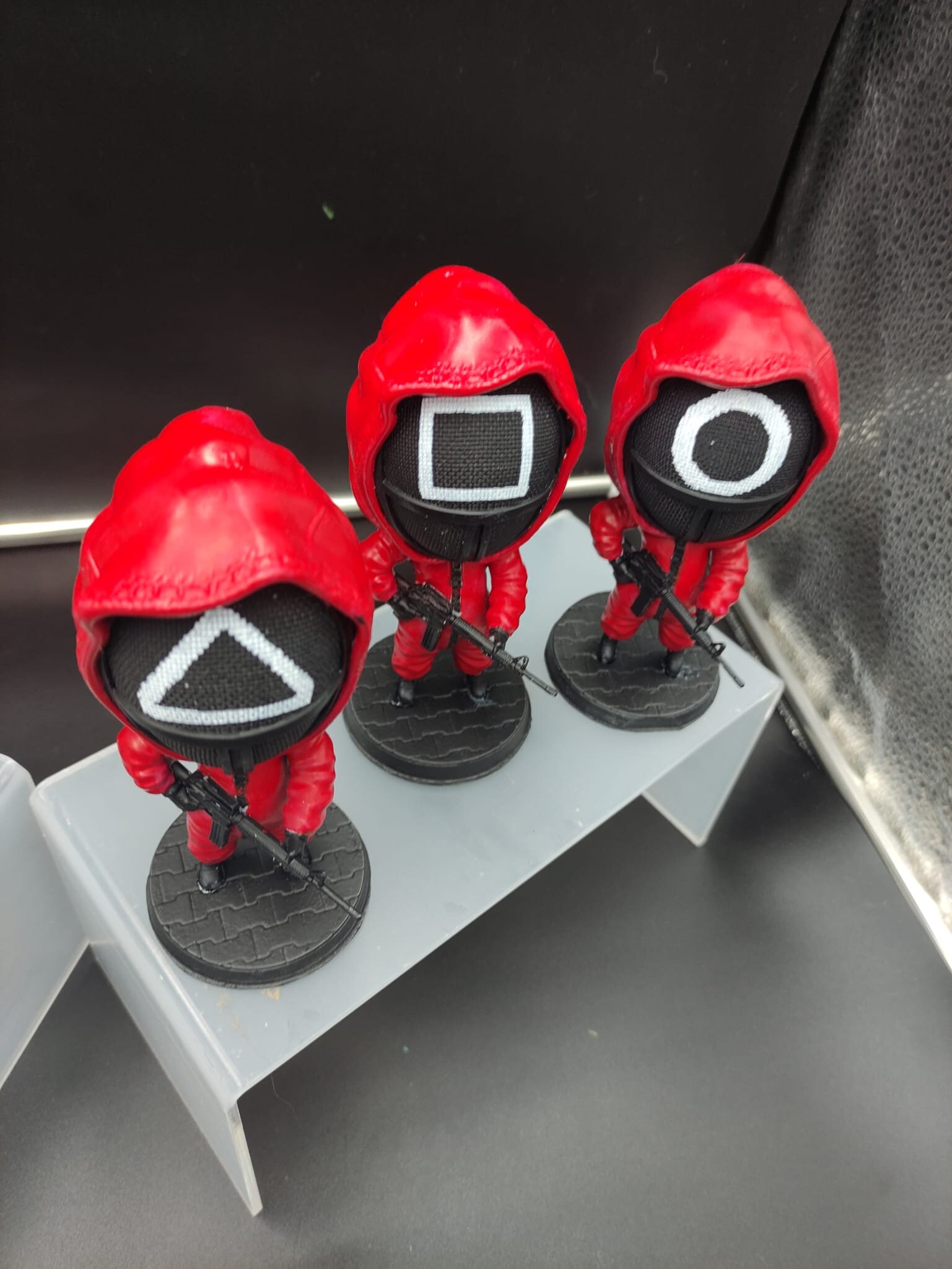 Characters SQUID GAME, Triangle Soldier, Square Soldier, Circle Soldier ...