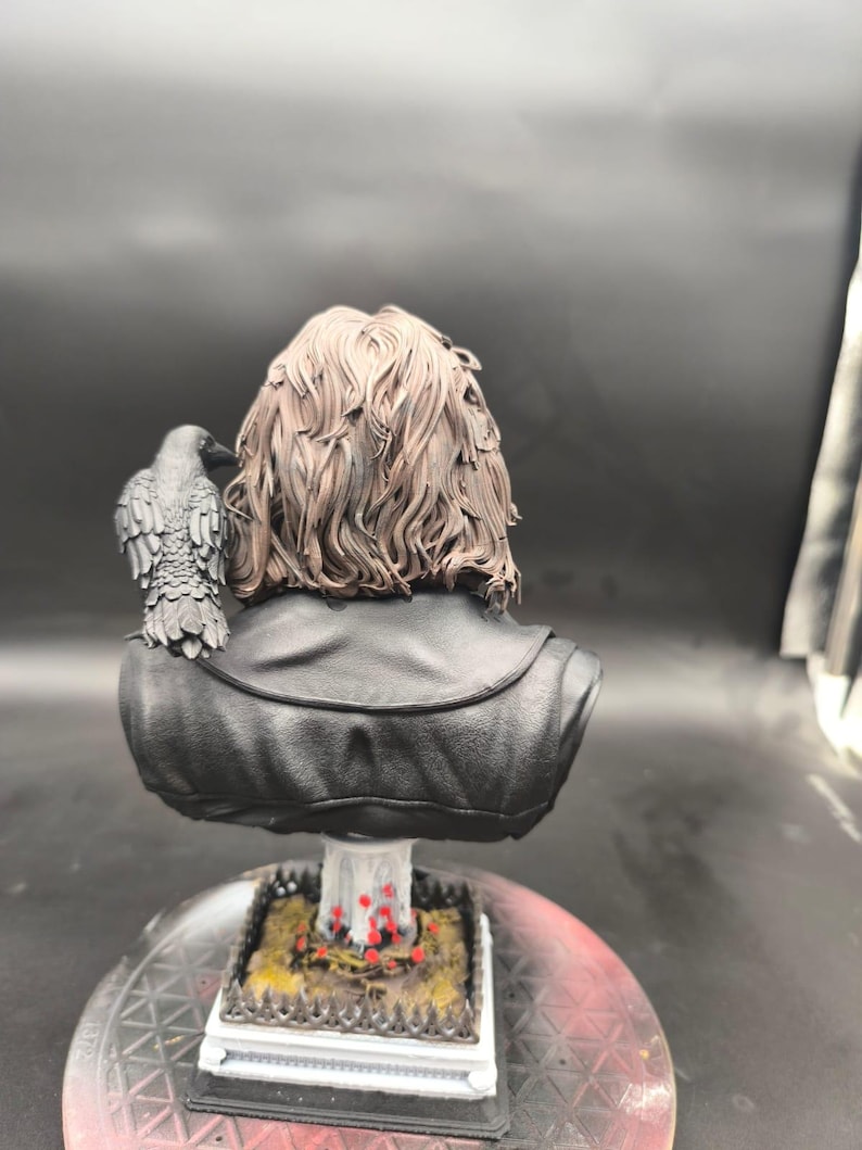 The Crow Bust Eric Draven Fanart Action Figure - Etsy