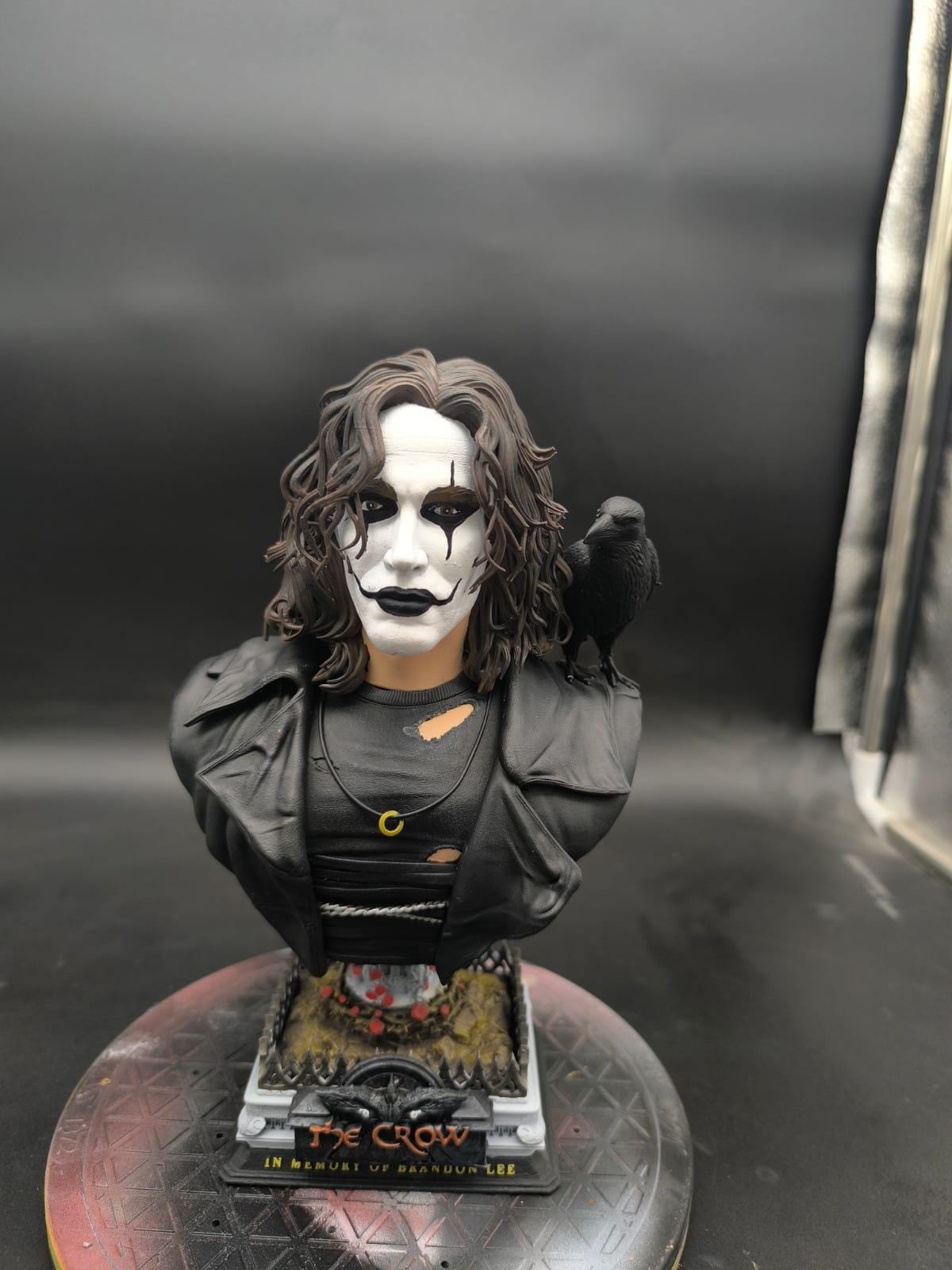 The Crow Bust Eric Draven Fanart Action Figure - Etsy