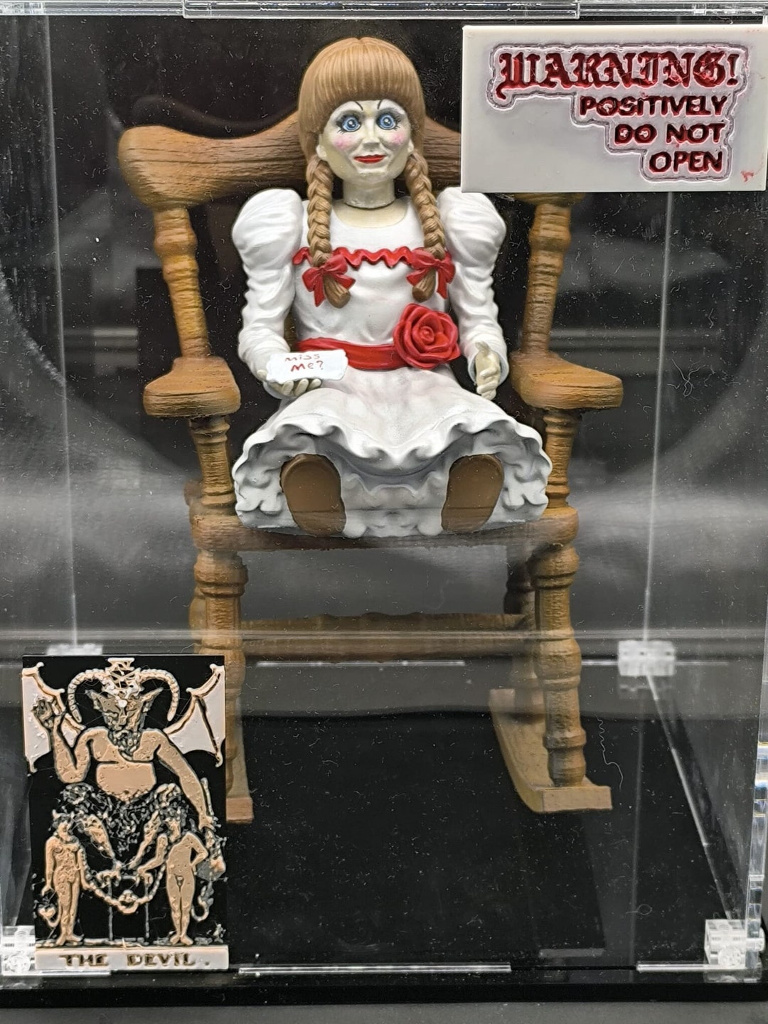 Annabelle the Conjuring Devil Doll Fanart Action Figure - Etsy