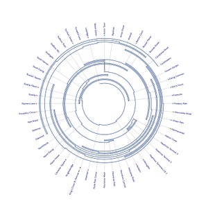 Redesigned London Underground Tube Map Single Line - Etsy Canada