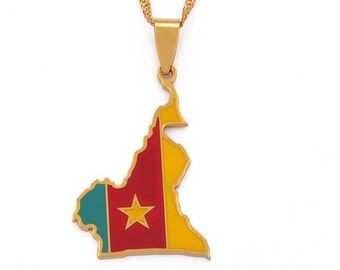 Cameroon Necklace Cameroon Jewelry Cameroon Gift - Etsy