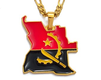 Gold Angola Necklace - Etsy