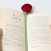 Rose Bookmark All Colours - Etsy