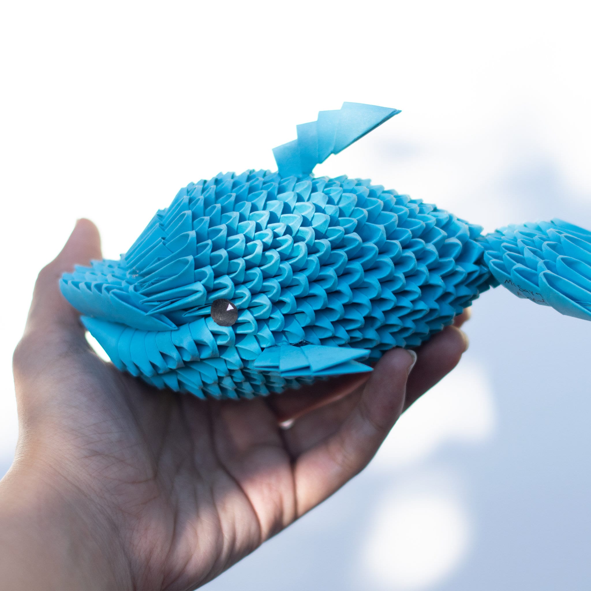Dolphin Origami Decoration 3D Origami Dolphin - Etsy